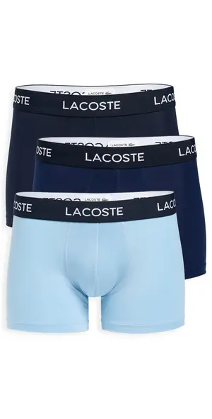 Lacoste Microfiber Trunks 3 Pack - Multi