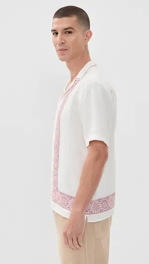 Orlebar Brown Maitan Linen Alchemy Shirt