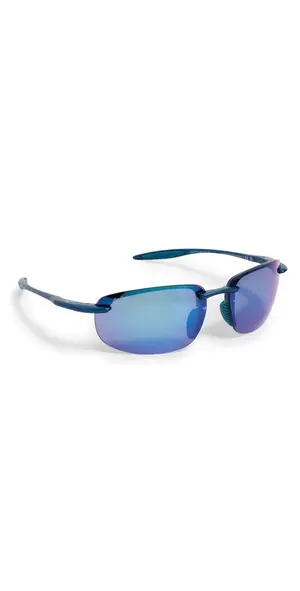 Maui Jim Ho'okipa Ultra Sunglasses - Blue-blue-blue
