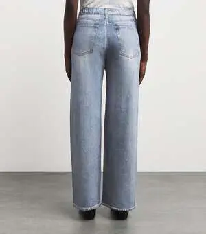 Rag & Bone Miramar Wide-leg Trackpants - Blue