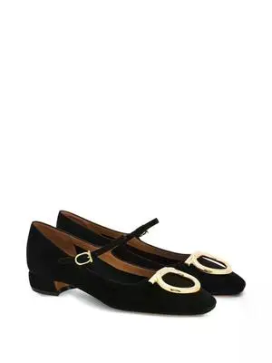 FERRAGAMO Gancini Leather Pumps