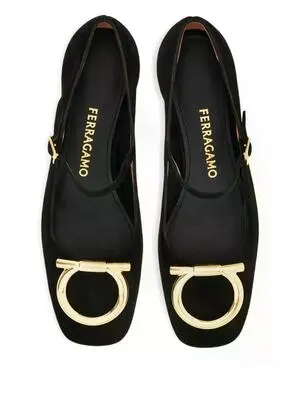 FERRAGAMO Gancini Leather Pumps