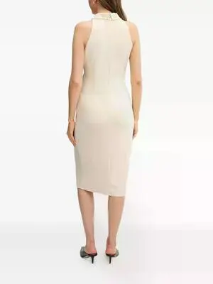 SANDRO FERRONE V-neck Midi Dress