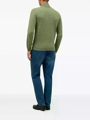 Boglioli Speckled Roll-neck Sweater