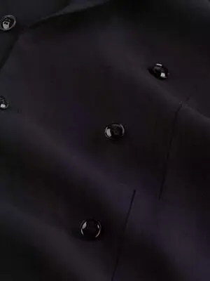 Nn07 Double-breasted Patch-pocket Jacket