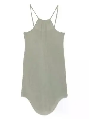 Rick Owens Skorpio Ribbed Tank Top - Green