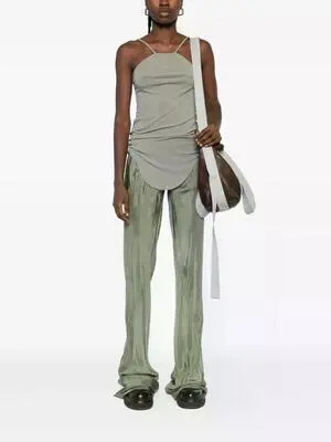 Rick Owens Skorpio Ribbed Tank Top - Green