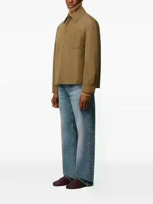 AMI Paris Padded Shirt Jacket - 298 Bronze