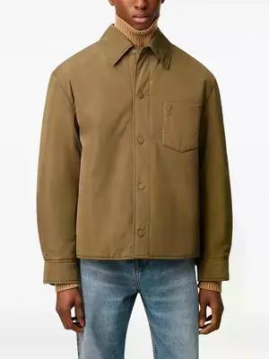AMI Paris Padded Shirt Jacket - 298 Bronze