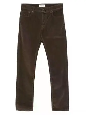 Jacob Cohen Corduroy Trousers - Brown