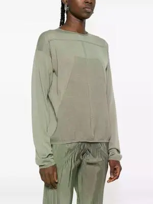 Rick Owens Panelled Wool Sweater