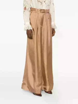 Zimmermann Pleated Wide Leg Trousers