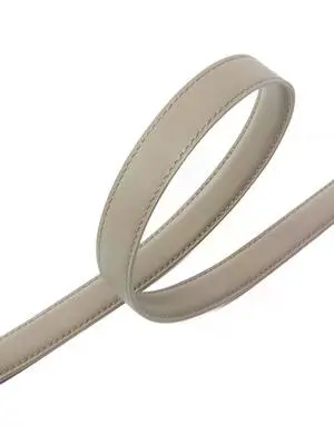 Pinko Leather Belt With Bird Buckle - Neutrals