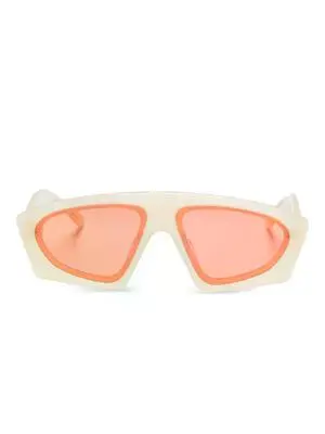 Henrik Vibskov Geometric Sunglasses - Neutrals