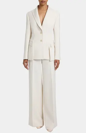 Santorelli Mimi Soft Stretch Crepe Jacket