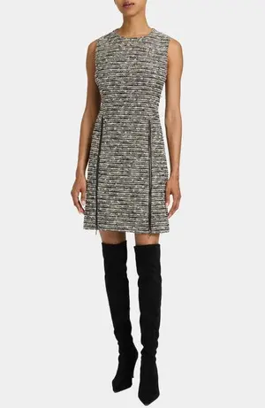 Santorelli Ida Tweed Shift Dress