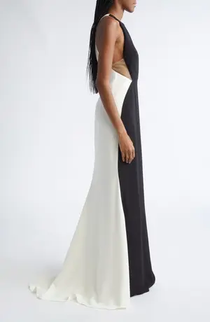 Stella McCartney Miracle Colorblock Gown