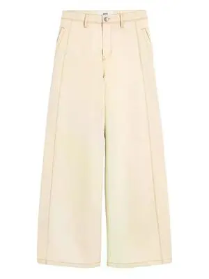 AMI Paris Cotton Super Wide-leg Jeans