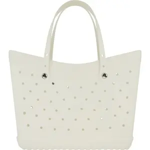 Women's White Beach Bags