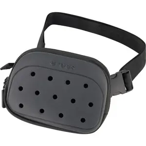 CROCS Classic Belt Bag With Jibbitz™ Charm Holes - Black