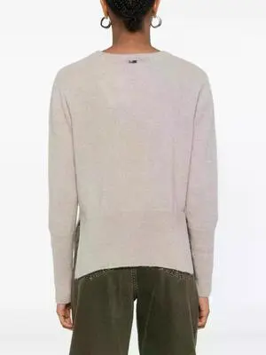 Herno Round-neck Alpaca Blend Sweater