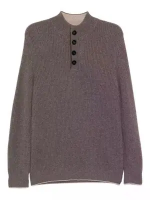 N.peal Button Detailed Knitwear For Men