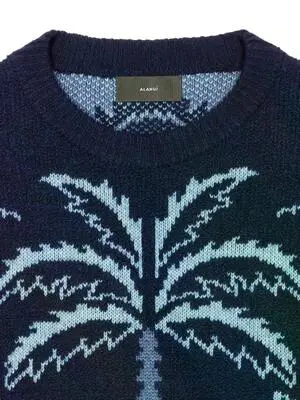 Alanui Palm-tree Intarsia Sweater