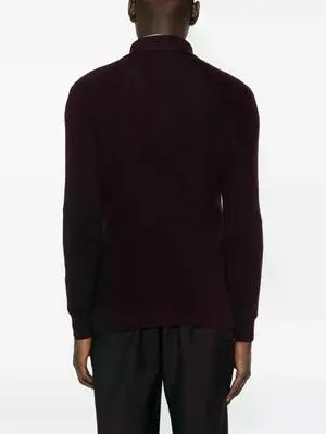 Tagliatore Zip-neck Wool Sweater