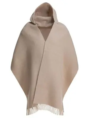 BRUNELLO CUCINELLI Wool And Cashmere Hooded Scarf