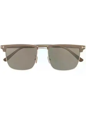 TOM FORD Tinted Straight-arm Sunglasses - Brown