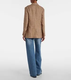 Polo Ralph Lauren Plaid Linen Blazer