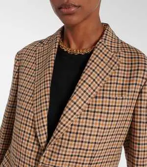 Polo Ralph Lauren Plaid Linen Blazer
