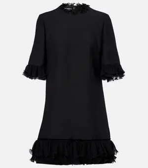 Valentino Garavani Silk Crêpe Minidress