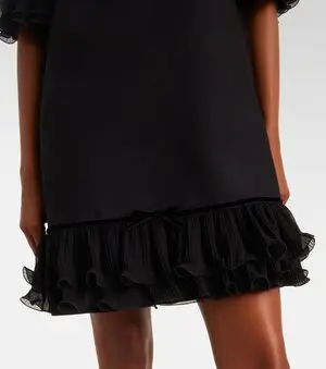 Valentino Garavani Silk Crêpe Minidress
