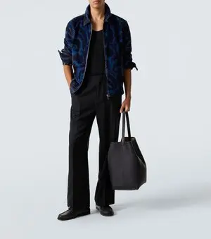 Etro Printed Cotton Velvet Jacket