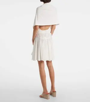 Alaïa Gathered Minidress
