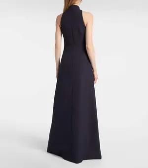 Safiyaa Priscilla Embellished Gown - Blue