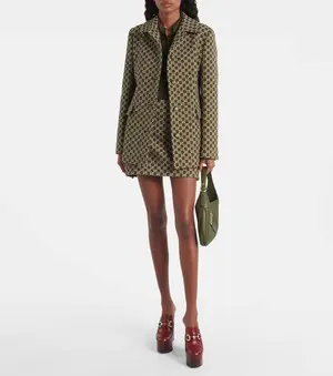 Gucci Gg Tweed Blazer