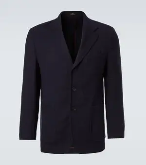 Rubinacci Wool Blazer - Blue