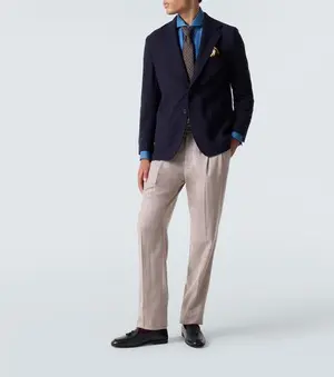 Rubinacci Wool Blazer - Blue