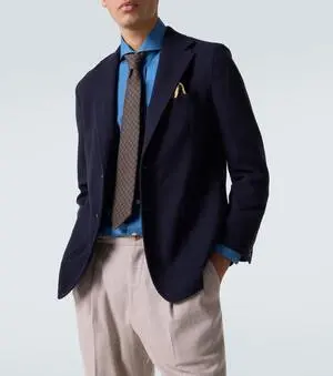Rubinacci Wool Blazer - Blue