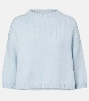 Khaite Sabine Cashmere Sweater - Blue