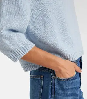 Khaite Sabine Cashmere Sweater - Blue