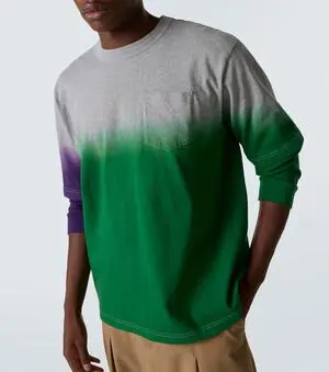 Sacai Dyed Cotton Sweatshirt