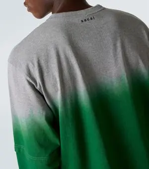 Sacai Dyed Cotton Sweatshirt