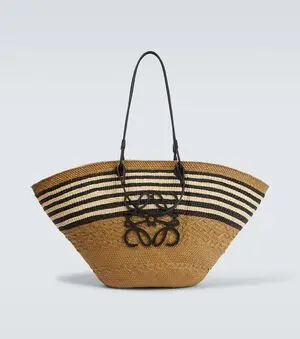 Loewe Paula's Ibiza Anagram Large Tote Bag - Brown