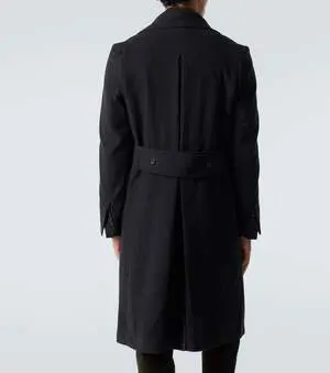 Rubinacci Virgin Wool Double-breasted Coat