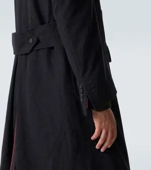 Rubinacci Virgin Wool Double-breasted Coat