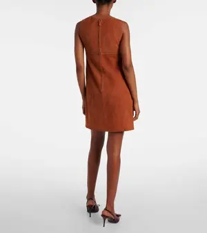 Versace Suede Mini Dress