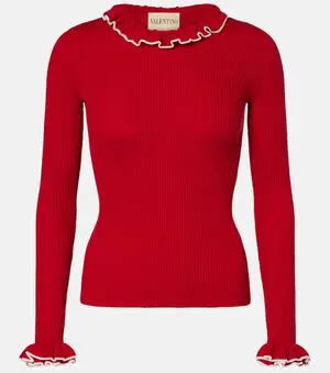 Valentino Garavani Collared Sweaters For Women